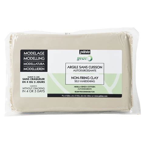 Pebeo Gedeo Air Drying Clay White 1 5kg