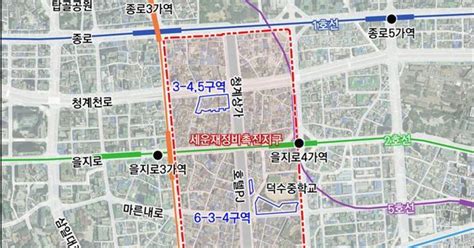 세운지구 내 보행자도로·주차장 설치…내년 초 준공