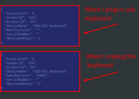 add and remove event returning different device objects · issue 45