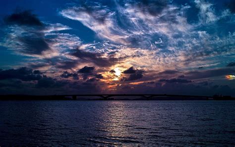 Stunning Sunset Clouds Wallpapers Wallpaper Cave