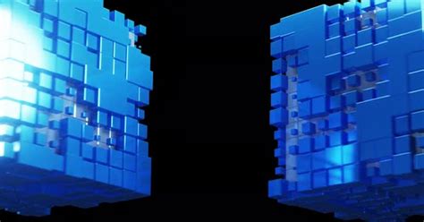 Rotating Pulsating Cube Loop On Alpha Backgrounds Motion Graphics Ft Scale And 3d Envato Elements