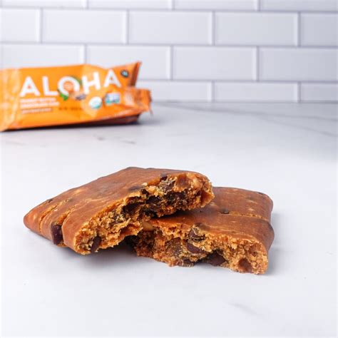 Review Aloha Protein Bars The Best Plant Based Bars