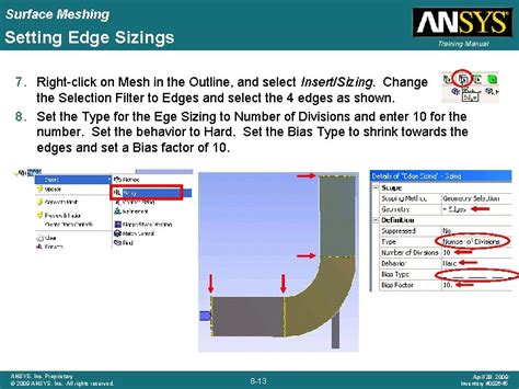 Chapter Surface Meshing ANSYS Meshing Application Introduction