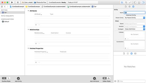core data ios 10 swift programming cookbook [book]
