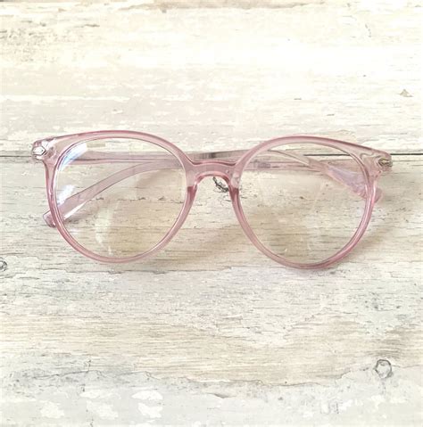 Bluelight Blocking Glasses Pink Clear Frames Womens Adult Os Blue Light New Ebay Clear