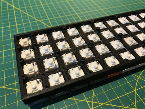 Yarh Io Cyberdeck Ortholinear Keyboard