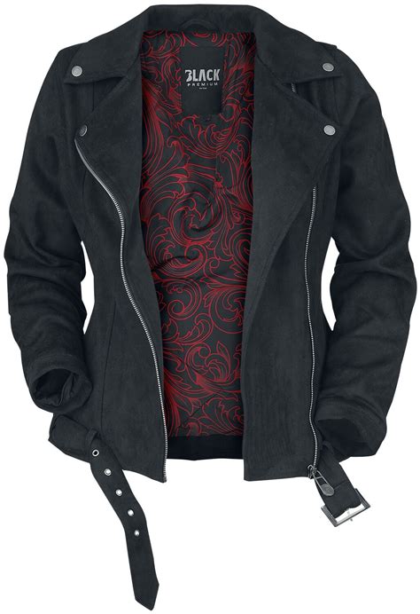 Veste En Faux Daim Black Premium By Emp Veste En Imitation Cuir Emp