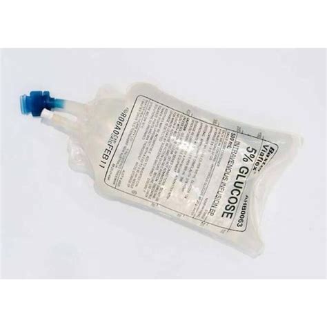 GLUCOSE IV SINGLE BAG ML AHB EACH