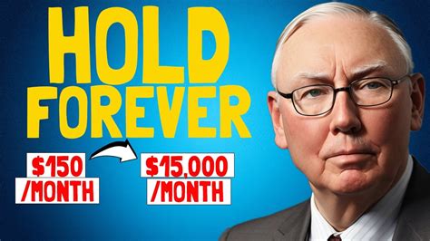 Charlie Munger Top 8 Dividend Stocks To Hold Forever Youtube