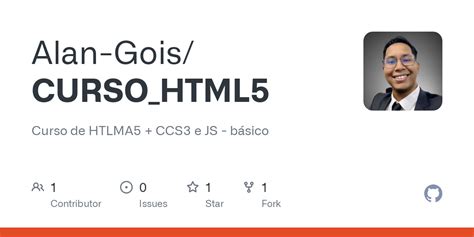 Github Alan Goiscursohtml5 Curso De Htlma5 Ccs3 E Js Básico