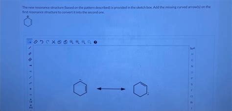 Solved The New Resonance Structure Based On The Pattern