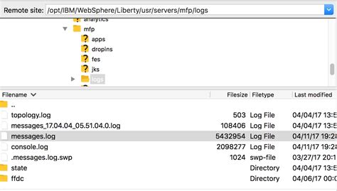 Mobilefirst Server Log File Size In Production Stack Overflow