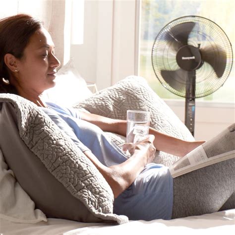 Honeywell Advanced QuietSet In Stand Fan Black HSF B