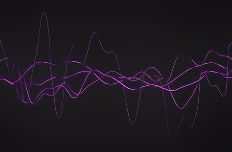 Premium Photo Abstract 3d Rendering Of Glossy Wavy Lines