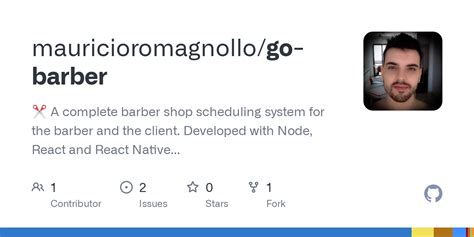 GitHub Mauricioromagnollo Go Barber A Complete Barber Shop Scheduling System For The Barber