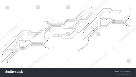 Technology Digital Circuit Board Background Stock Illustration 2506335487 Shutterstock