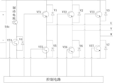 一种永磁同步电机启动制动下的电流回馈装置的制作方法