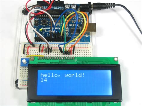 Arduino Code Character Lcds Adafruit Learning System