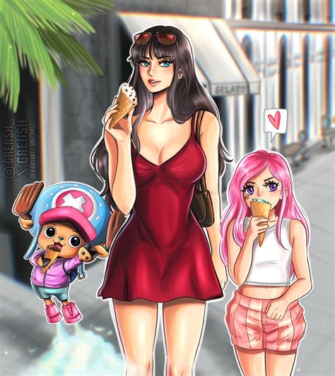Grecia New Elbaph Outfits 💖 I Had To Add Chopper In There So Now