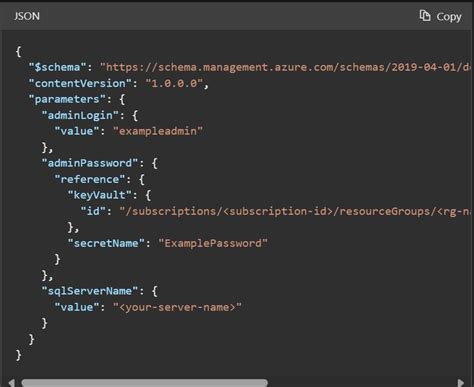 How To Parameterize The Values In Arm Templates From Dev Adf While