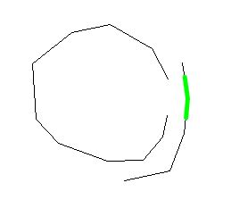 Algorithm Move A Source Polyline To A Reference Polyline Completely Or Maybe Partially