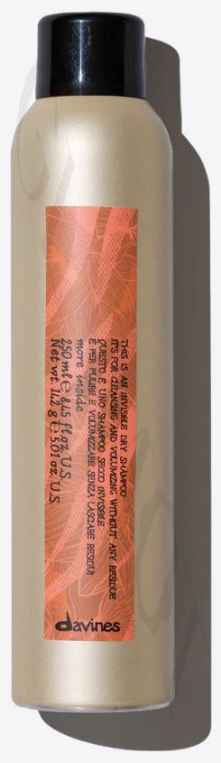 Davines More Inside This Is An Invisible Dry Shampoo Dry Shampoo