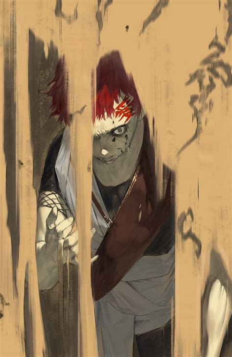 Gaara Naruto And 1 More Drawn By Seungmo Kang Danbooru