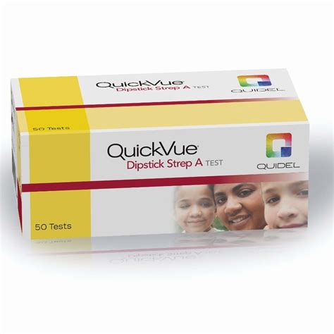 Quidel Quickvue In Line Strep A Test Triolab No