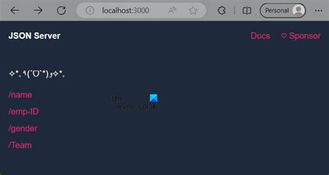 How To Install Json Server On Windows Computer