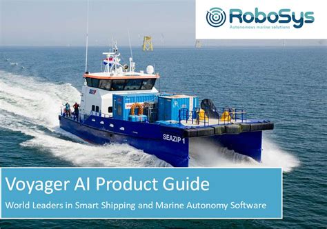 robosys automation on linkedin maritime autonomy voyager ai maritime maritimeindustry