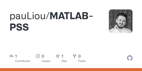 Github Pauliou Matlab Pss