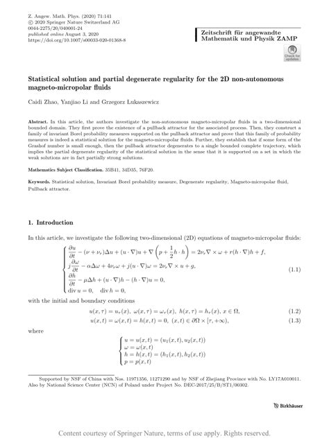 Statistical Solution And Partial Degenerate Regularity For The 2d Non