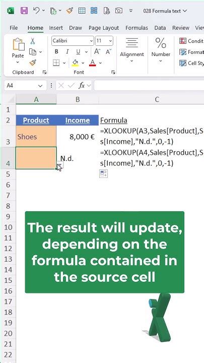🇺🇸 Excel Tricks ⚫👁‍🗨💬 The Formulatext Function Shorts Youtube