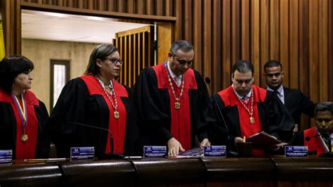 Estados Unidos Impone Sanciones A Ocho Magistrados Del Tribunal Supremo