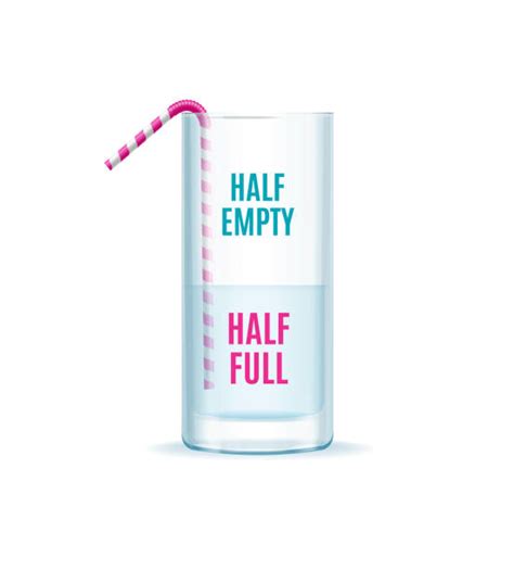 2300 Glass Half Full Stock Illustrations Royalty Free Vector