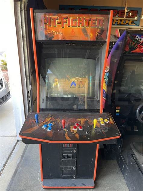 1990 Atari Pit Fighter Upright Arcade Machine Las Vegas Nv Coin Op Stuff