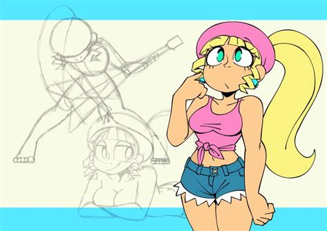 Dixie Kong Donkey Kong Series Nintendo Highres Girl Ass Beret Blonde Hair Breasts