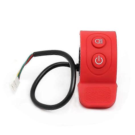 Accelerator Throttle For Hx X8 Electric Scooter Switch Turn On Off Lamp Button Thumb Throttle