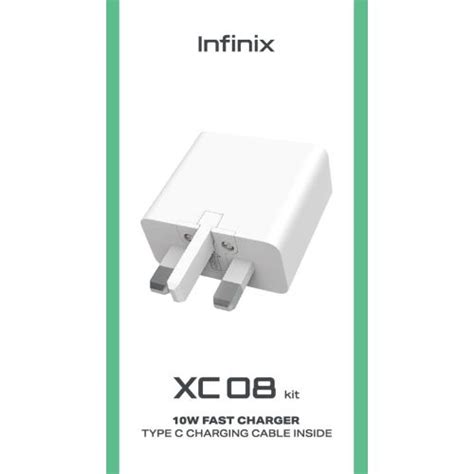 Infinix Xc Kit W Uk Type C Fast Charger Jubazone
