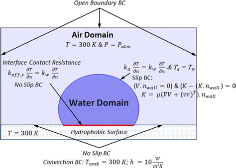 A Schematic View Of Water Droplet On Replicated Pdms Surface And