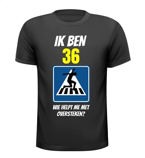 Leeftijd Shirt Verjaardag 36 Jaar Goedkoop