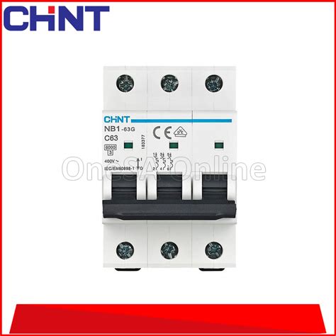 Chint Mcb 3p 6ka C Curve Nb1 63 3p Shopee Malaysia