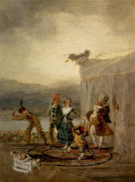 Strolling Players Francisco José De Goya Als Kunstdruck Oder