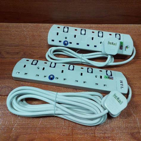 EXTENSION WAYAR PORTABLE SAFETY TRAILING PLUG SOCKET SUPPORT 220V 250V 2500W Shopee Malaysia