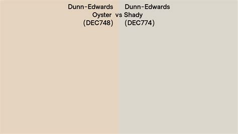 Dunn Edwards Oyster Vs Shady Side By Side Comparison