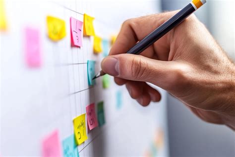 Planning Project Timelines Ar Generative Ai Premium Ai Generated Image