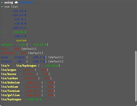如何在mac上优雅的使用nvm管理node js
