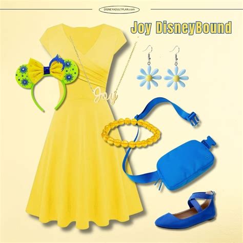 Joy Disneybound Inside Out Costume Ideas For Adults