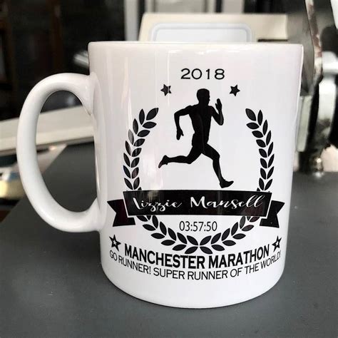 Personalised Running Champion Sports Mug By Lovehart