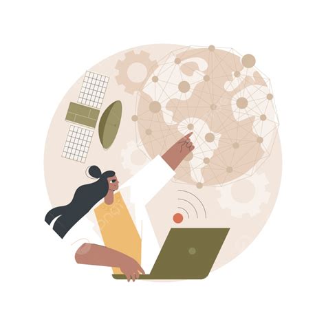 Global Network Connection Vector Art Png Global Network Connection Abstract Concept Vector